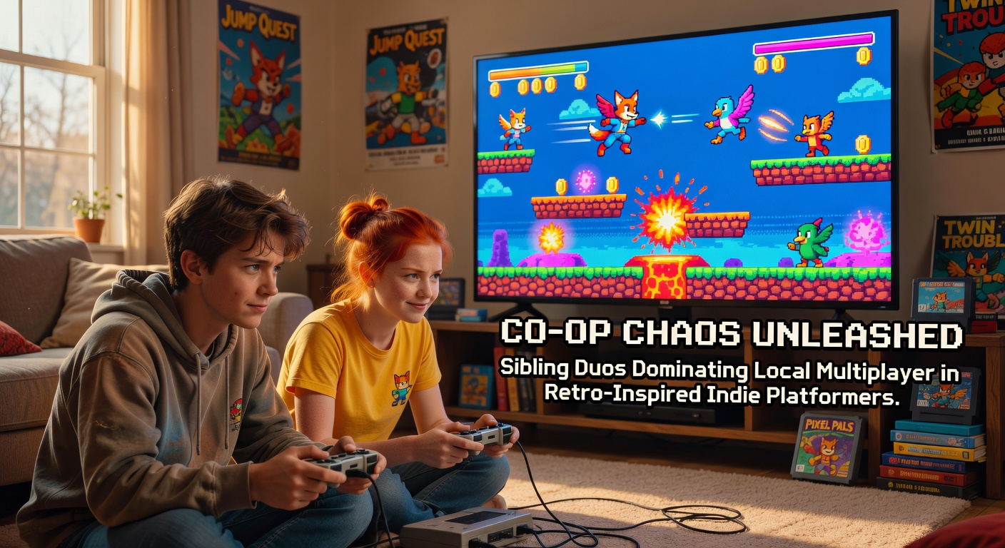 Co-op Chaos Unleashed: Sibling Duos Dominating Local Multiplayer in ...